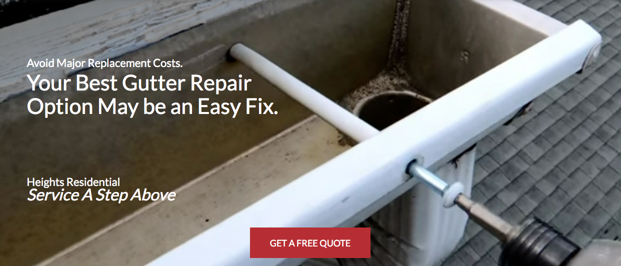 Gutter Repair | Heights Residential Sherwood Park